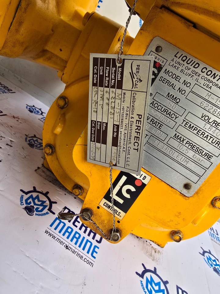 Liquid Controls M-15-1 Flow Meter Petroleum A3340 Fluid GRP 1 OR 2 ...