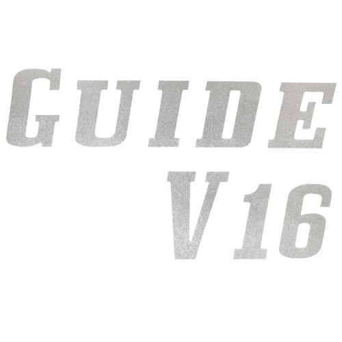 G3 Boat Emblem Decal Sticker | Guide V16 Silver | eBay