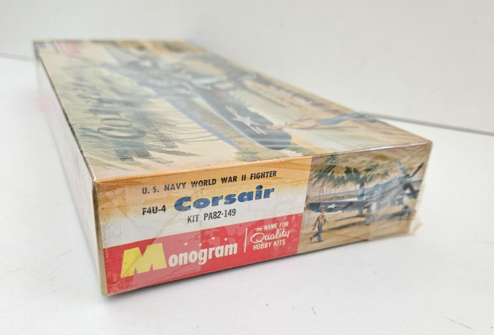 VINTAGE 1963 1/48 MONOGRAM F4U-4 CORSAIR #PA82-149 NEW PLASTIC AIRPLANE MODEL | eBay