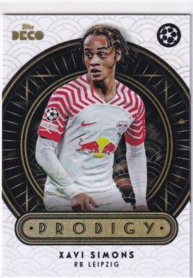 Topps UCL Deco Champions League 2023/24 Xavi Simons Prodigy | eBay UK