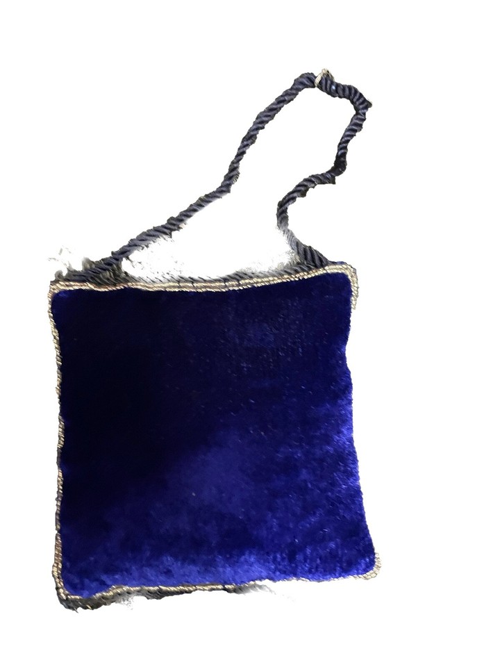 New Neiman Marcus Sudha Hand Beaded Velvet Hanukkah Menorah Door Hanger ...