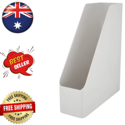 White Magazine File Organiser Newspaper Magazine File Holder for ...