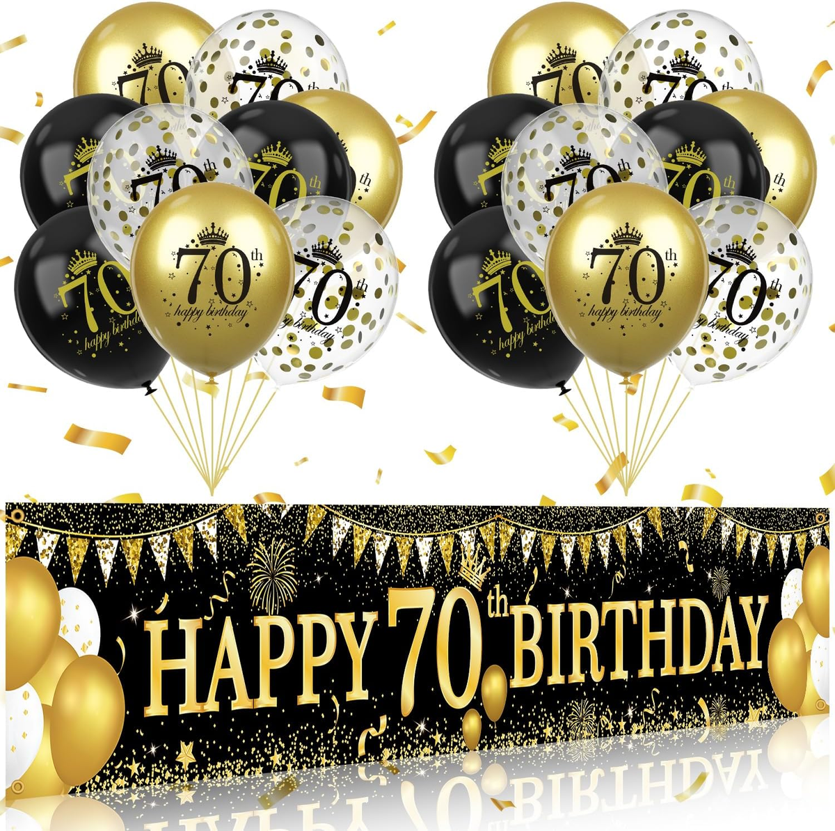 70 Happy Birthday Banners