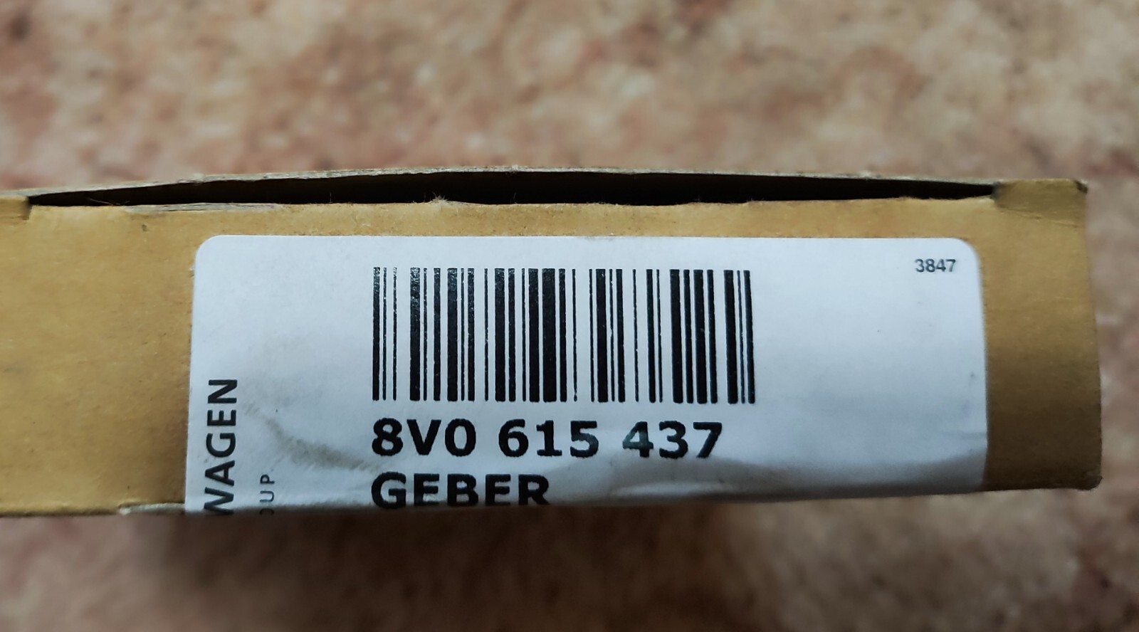 Genuine Volkswagen AUDI SKODA Seat Front Brake Pad Wear Sensor ...