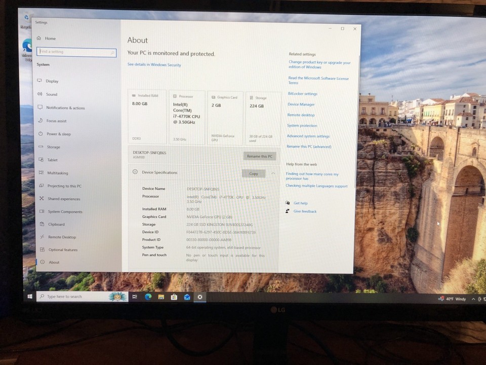 DELL Alienware Alpha D072 i7-4770K 8GB RAM 240GB SSD GeForce GPU Steam ...