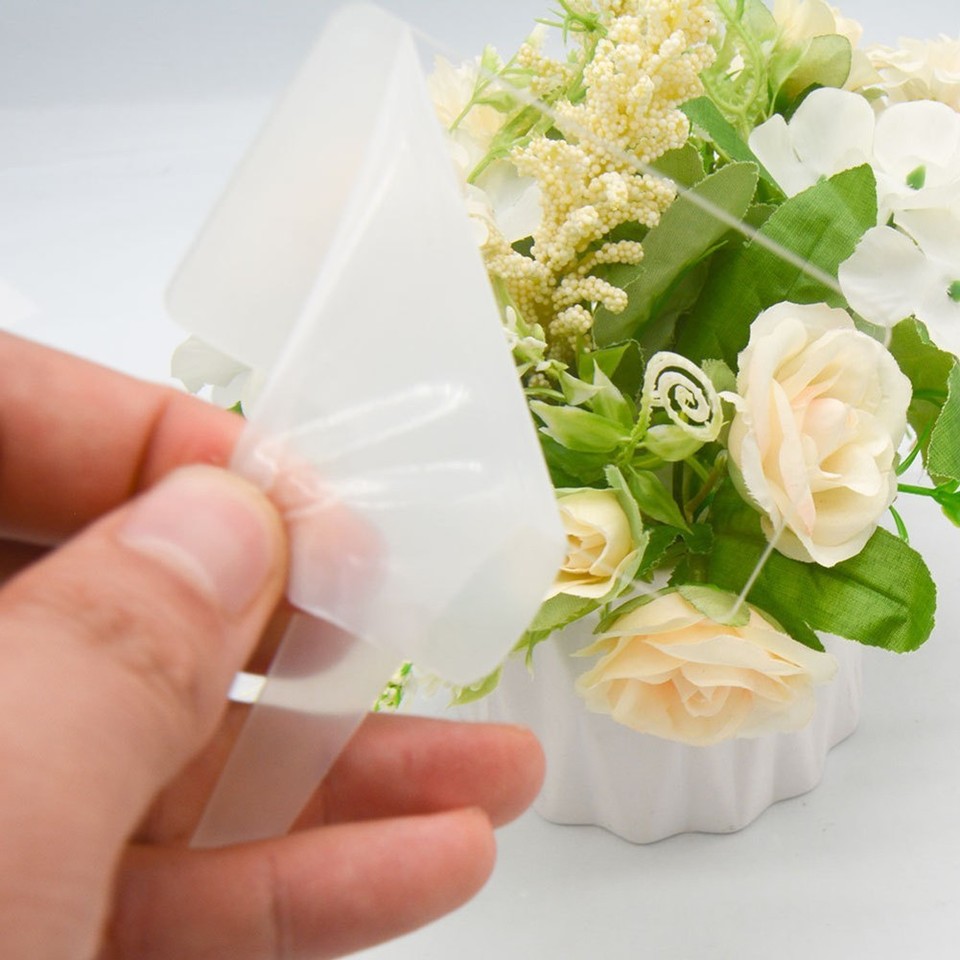 Herb Signs 12pcs Label Plate Label Sheets Transparent For Outdoor Pots ...