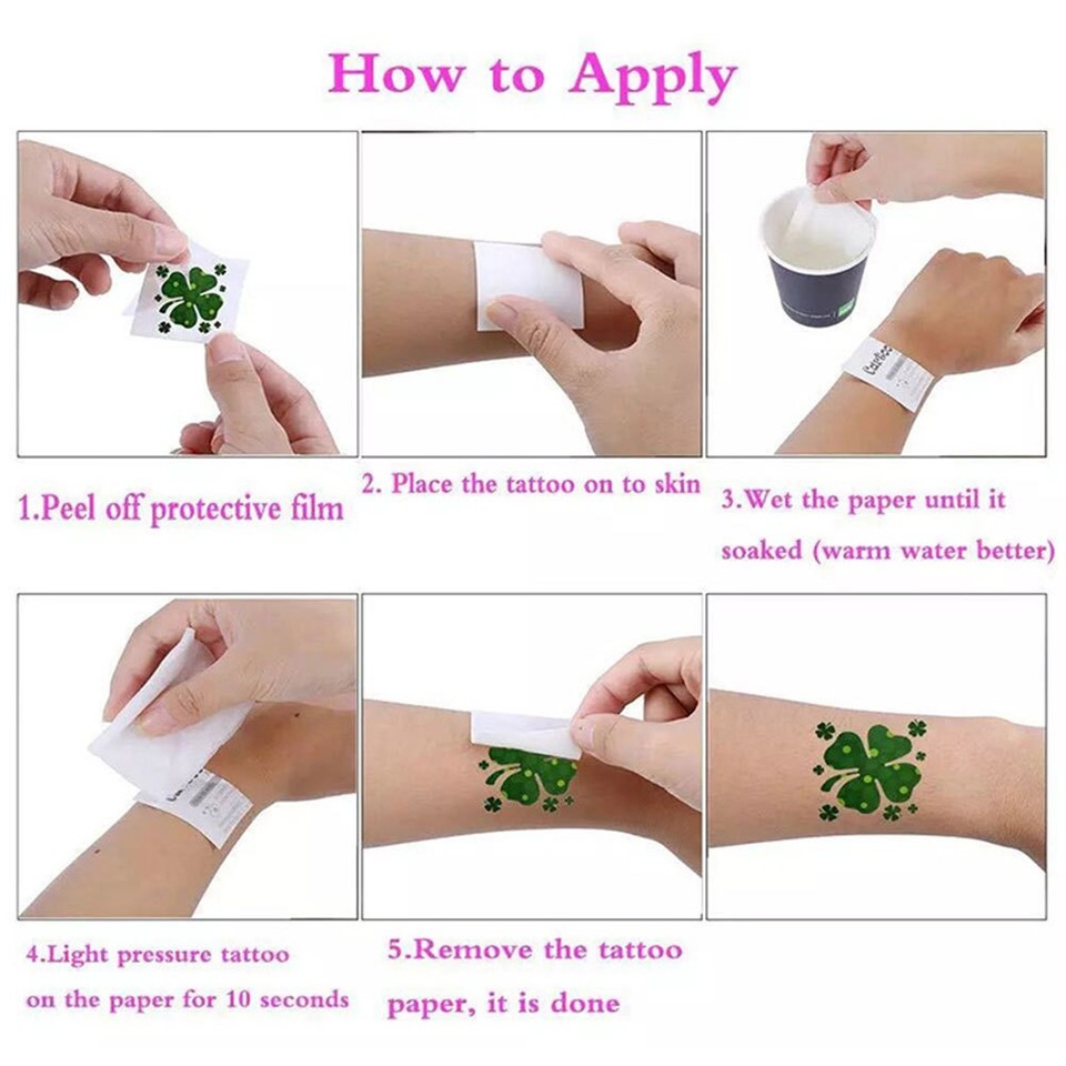 72 Pcs San Patricks Decorations St. Patty's Day Shamrock Stickers ...