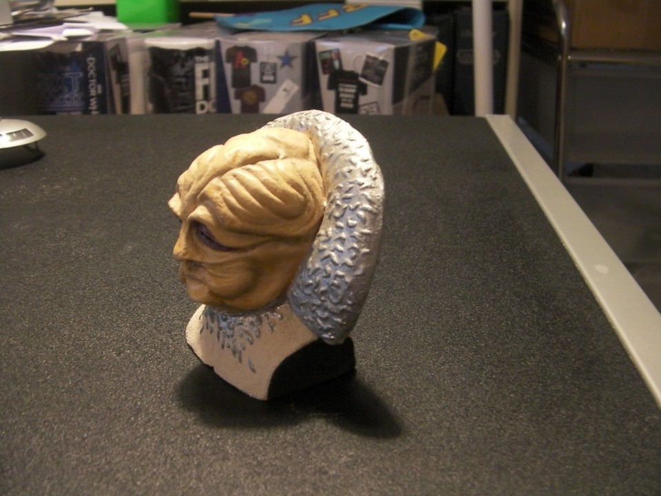 DOCTOR WHO Head up Display bust ALIEN PRIEST from 'COLONY IN SPACE ...