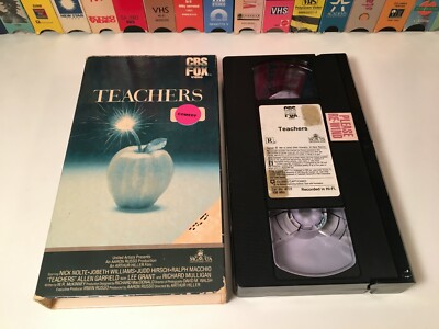 Teachers 80s Comedy Drama VHS 1984 Nick Nolte JoBeth Williams CBS FOX ...