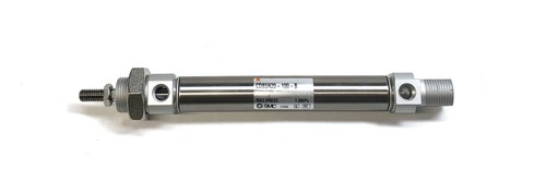 SMC Double Acting Round Body Pneumatic Air Cylinder CD85N20-100-B NOS ...