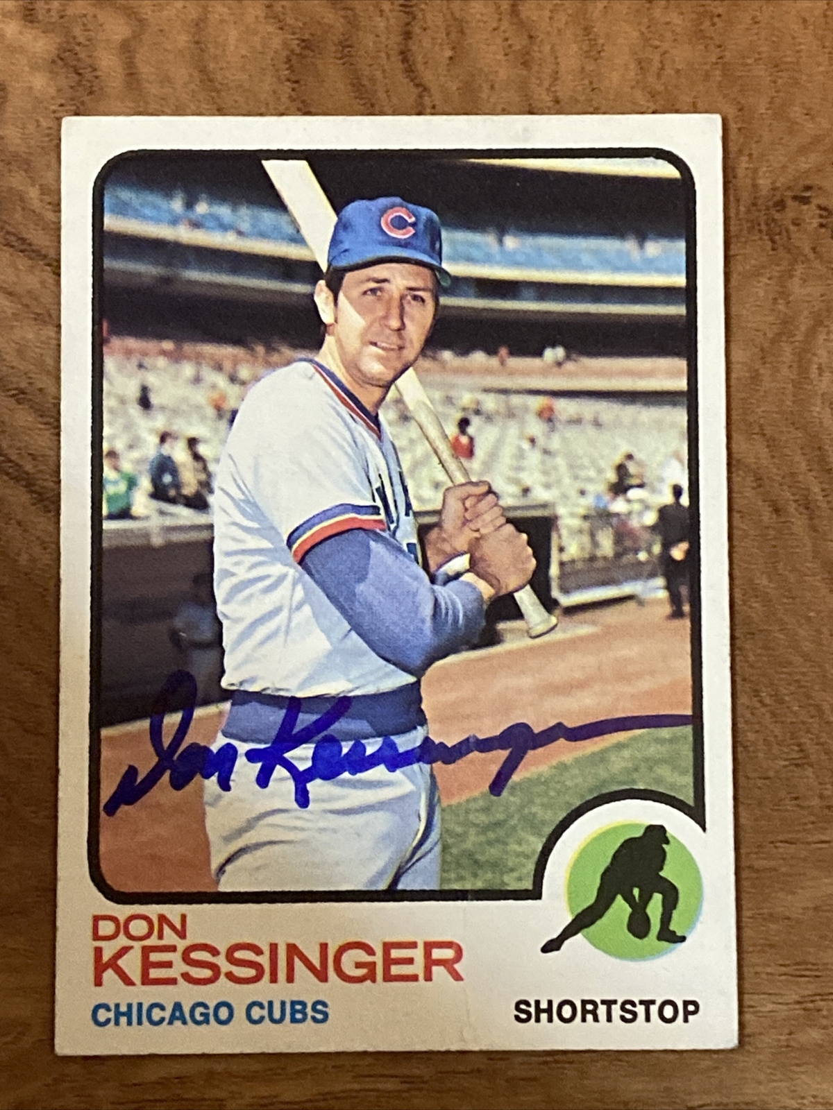 DON KESSINGER 1973 Topps #285 Autographed SIGNED Card Chicago Cubs | eBay