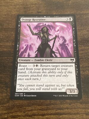 Draugr Recruiter 87/285 Kaldheim Magic the Gathering MTG D1486* | eBay ...
