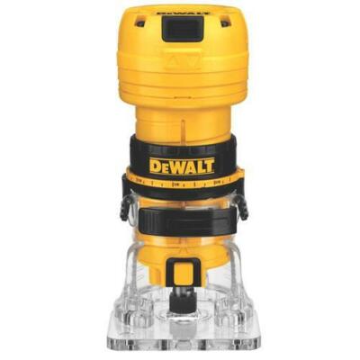 DeWALT DWE6000 1/4" Collet Single Speed Laminate Trimmer Cutter ...