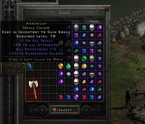 Diablo 2 D2R - Anni Charm (Annihilus) - PC Xbox Non Ladder Softcore | eBay