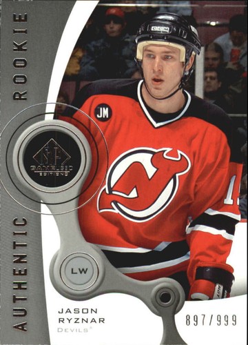 B4828- 2005-06 SP Game Used #223 Jason Ryznar RC /999 - NM-MT (ROOKIE ...