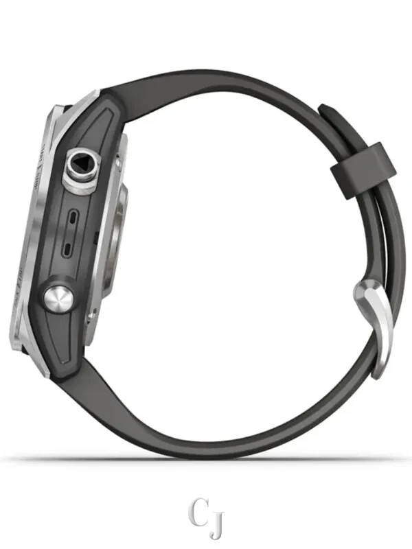 GARMIN FENIX 7S SILVER W/ GRAPHITE BAND SMARTWATCH 010-02539-00 | eBay