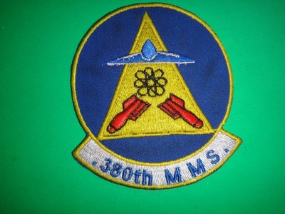 US Air Force Patch 380th MMS Bomb MUNITIONS MAINTENANCE SQUADRON | eBay