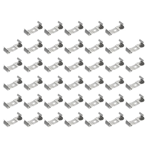 40pcs T8 Fluorescent Clips - LED Tube Light Fixture Hanger Brackets | eBay