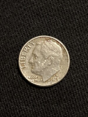 1973 D Dime Very Rare “W” In we Toching Border Oval Shape Error | eBay