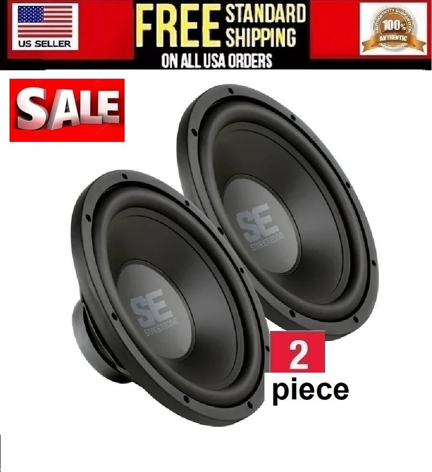 MEMPHIS SE1240 12" SUBS 400W 4-OHM SUBWOOFERS BASS SPEAKERS CAR AUDIO-1 ...
