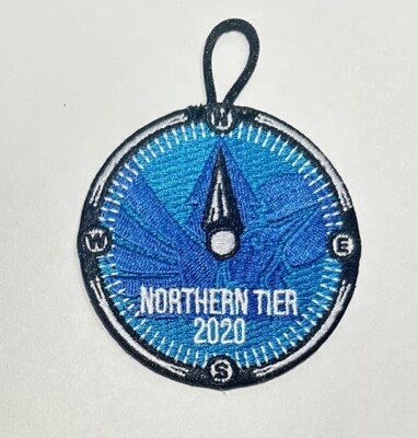 BOY SCOUT HIGH ADVENTURE BASE NORTHERN TIER 2020 DANGLE PATCH RARE BLUE ...