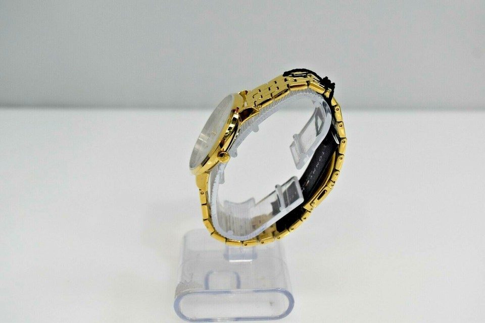 New Tommy Hilfiger Gold IP SS White Dial 1782069 $155 Watch | eBay