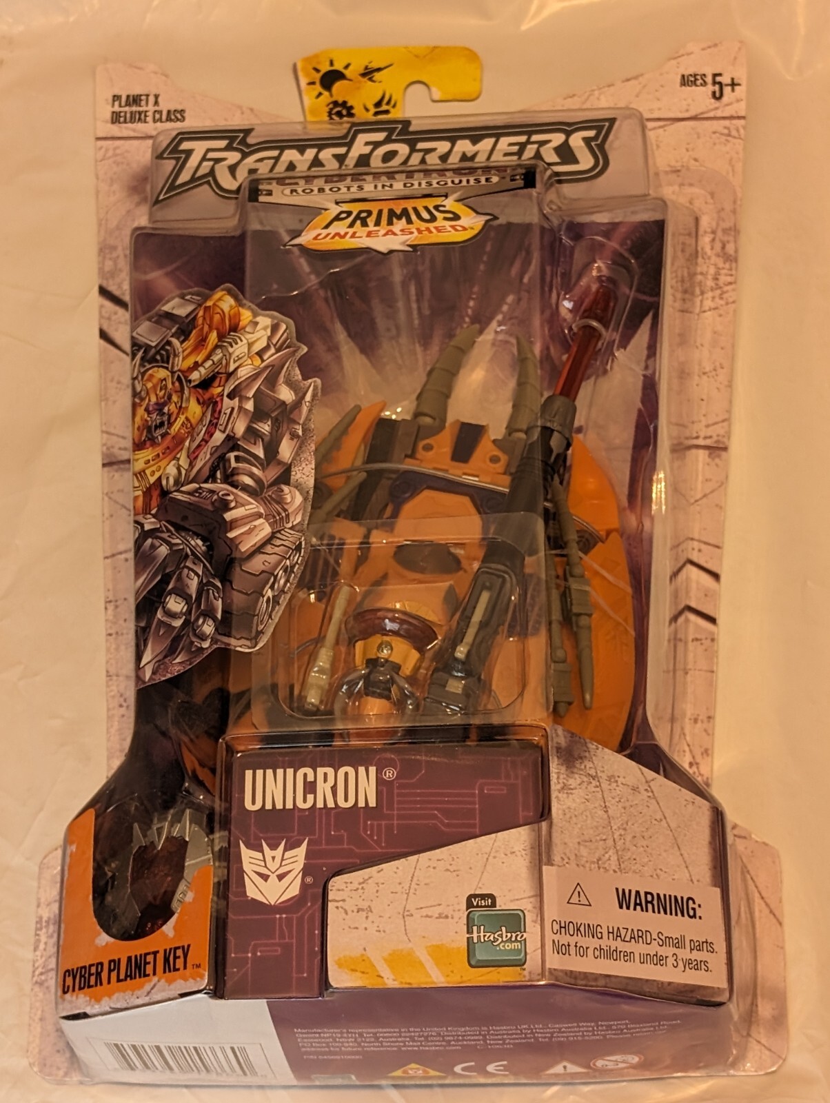 Hasbro Unicron Transformers Cybertron Deluxe Action Figure for sale ...