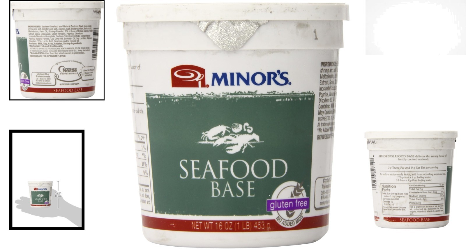 Versatile 16 Ounce Seafood Base - No MSG, Perfect for Sauces & Gravies ...