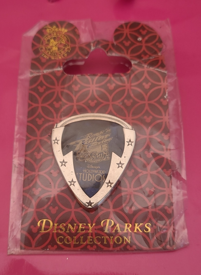 Disney Rock N Roller Coaster Pin With Guitar Pick | eBay