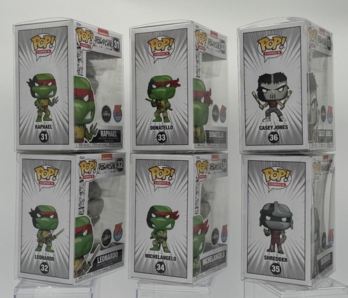 Funko Teenage Mutant Ninja Turtles CHASE #31-36 Black & White PX Excl ...