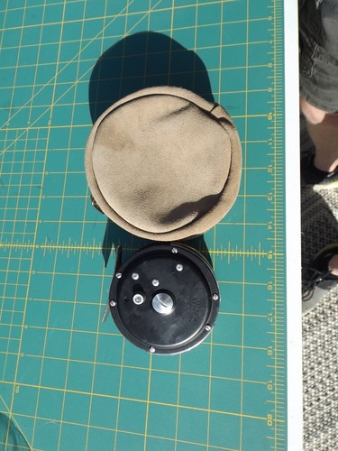 Nice MARTIN Reel Co. 67N Fly Fishing Reel in Suede Leather Case | eBay