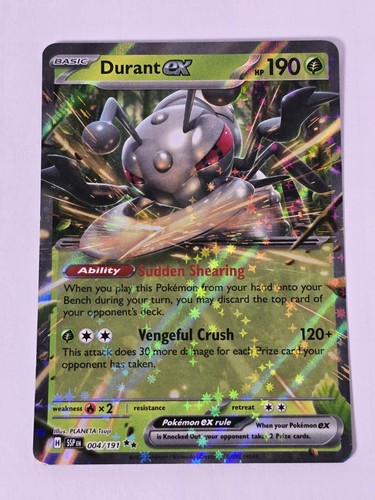 Durant ex 004/191 Double Rare Pokemon Surging Sparks SV8 NM | eBay