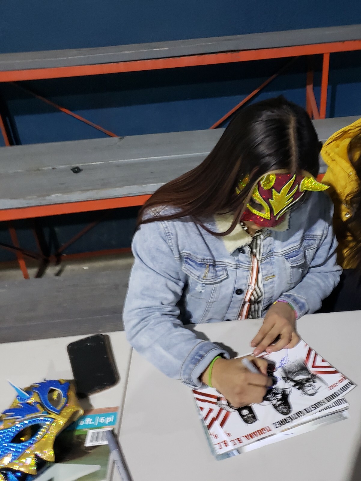 LADY MARAVILLA LADY FLAMMER SEXY STAR SIGNED AUTO'D 8X10 PHOTO LUCHA ...