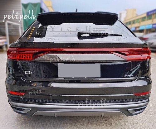Real Carbon Fiber For Audi Q8 SQ8 RSQ8 2019-2023 Rear Trunk Lid Gate ...