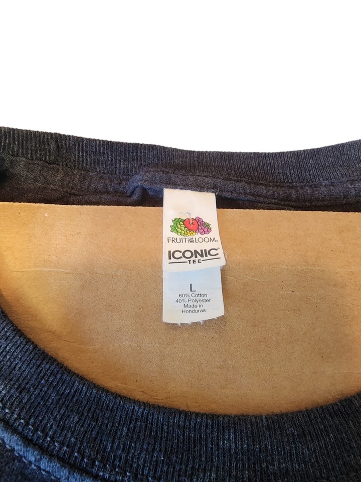 Vintage Devils Tower Wyoming Alien Graphic UFO Space Ship Neon Size L ...