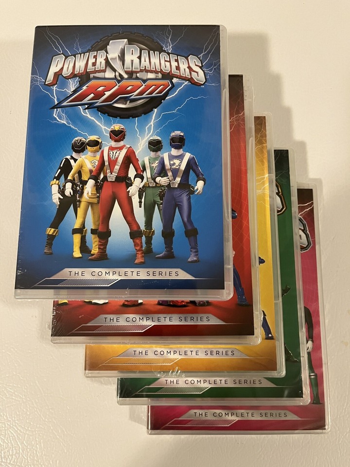 Power Rangers Seasons 13-17; 13 14 15 16 17 SPD RPM Mystic Jungle ...