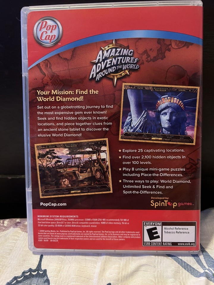 Amazing Adventures: Around the World (PC, 2009) 899274001611 | eBay