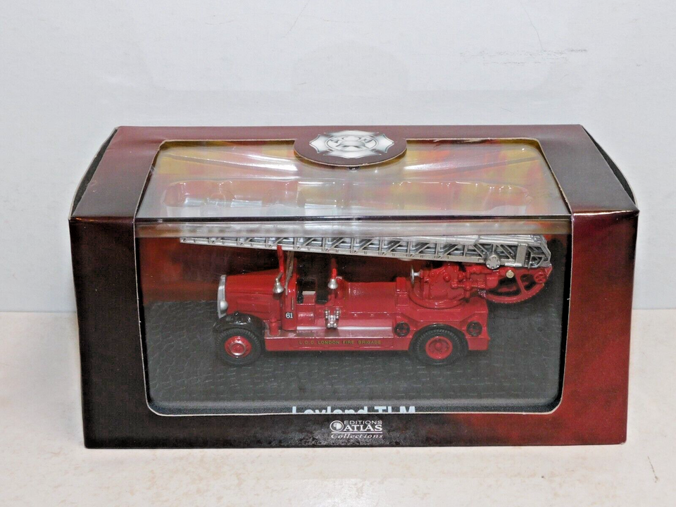 ATLAS EDITIONS LEYLAND TLM FIRE ENGINE LONDON FIRE BRIGADE 1/76 | eBay UK