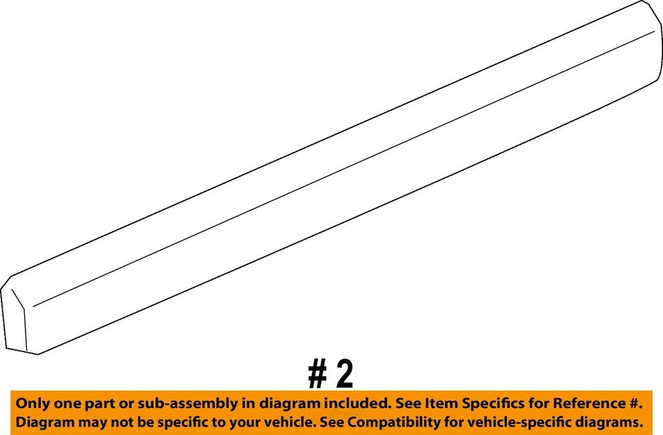 GM OEM 10-14 Avalanche Front Door Exterior Trim-Body Side Mldg 15950342 ...