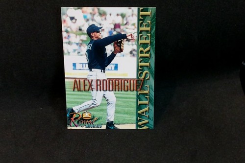 Alex Rodriguez 2000 Royal Rookies "WALL STREET" PROMO-MARINERS RARE ...