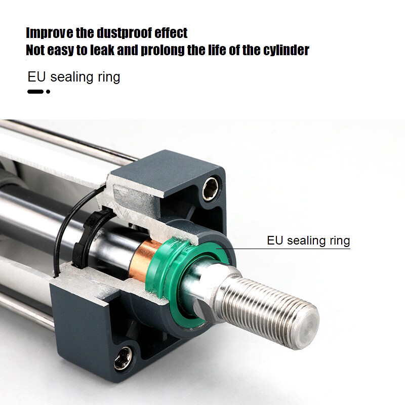 SC50×50 Standard Cylinder Small Pneumatic High Thrust SC50-50-75-100 ...
