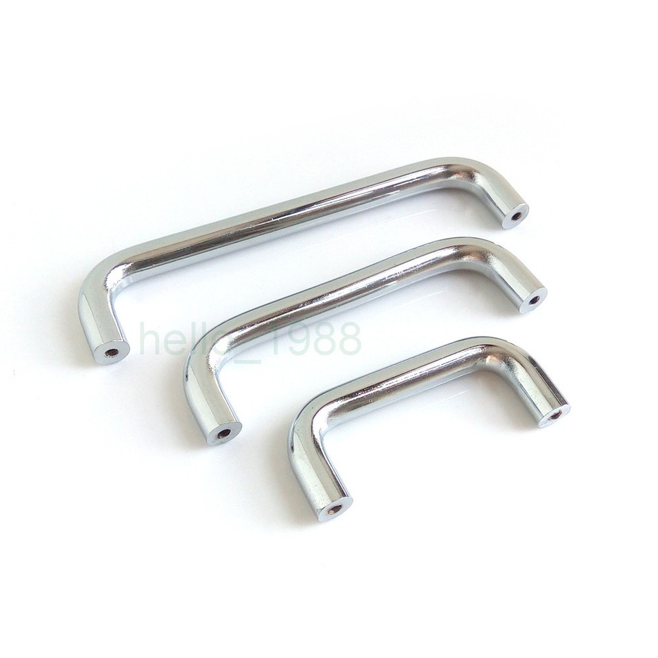 Space Aluminum Chrome Cabinet Handles Kitchen Furniture Drawer Pulls ...