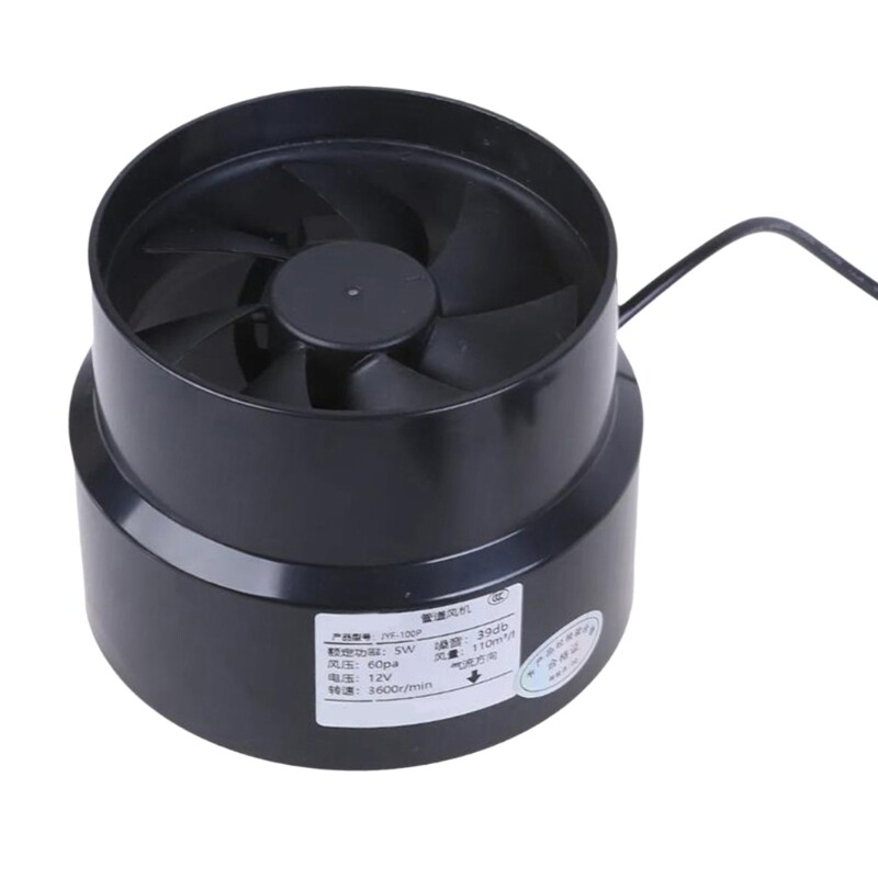 Quiet 12V Marine Inline Blower Fan High for Boats Energy Saving Fan | eBay