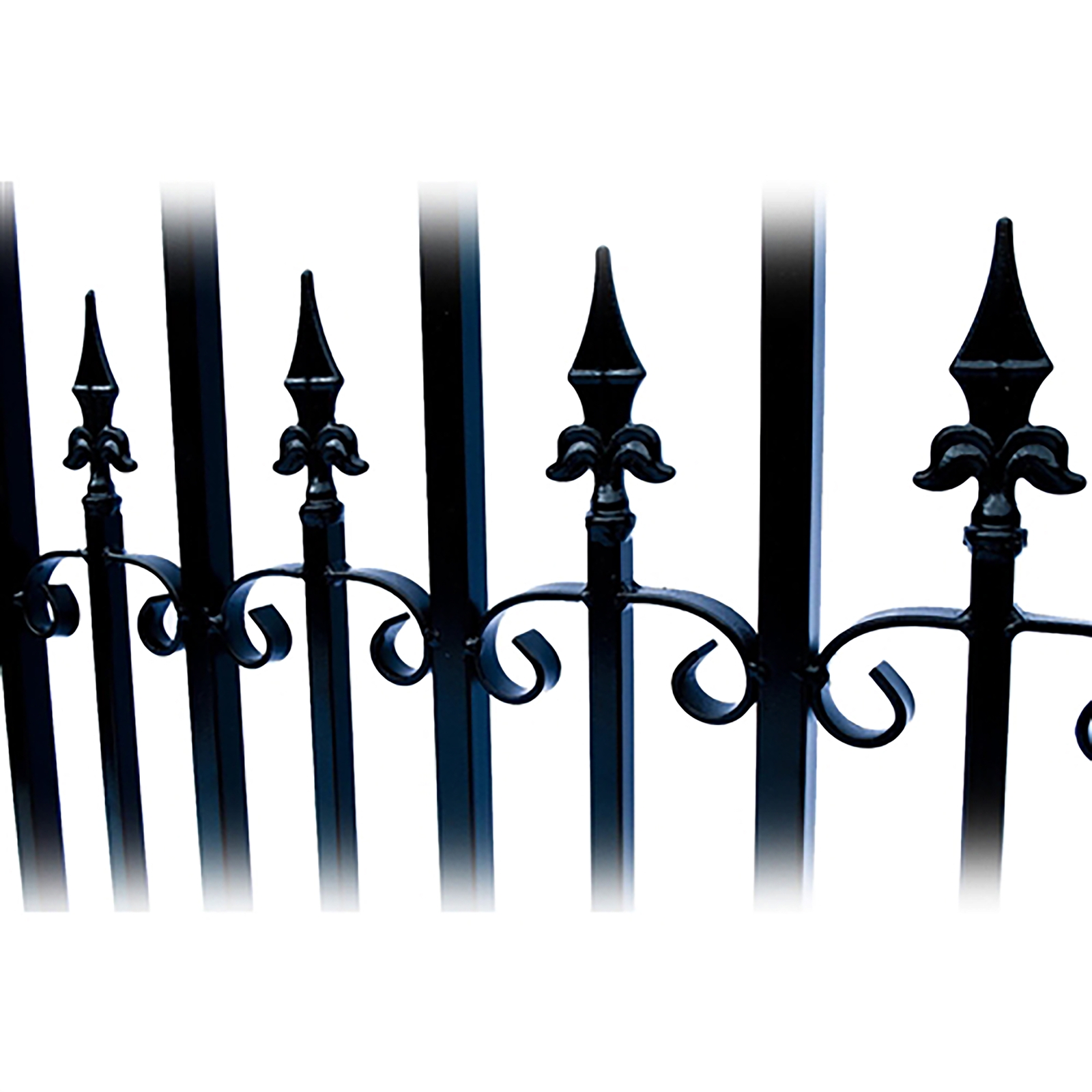 ALEKO Venice Style Garden Yard Steel Dual Driveway Gate 16' High ...