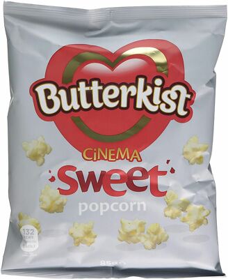 Butterkist Cinema Sweet Popcorn - 85g - Pack of 2 | eBay