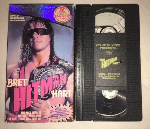 WWF - Bret "Hitman" Hart (VHS, 1994) for sale online | eBay