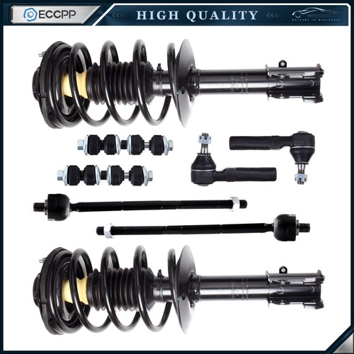 Front Struts Inner Outer Tie Rod Sway Bar Kit For 2001-2010 Chrysler PT ...