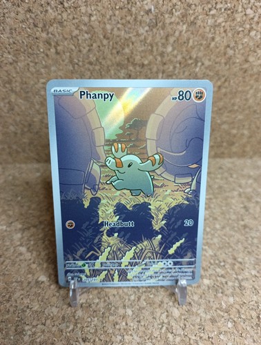 Pokémon TCG Phanpy 205/191 Surging Sparks Illustration Rare NM | eBay