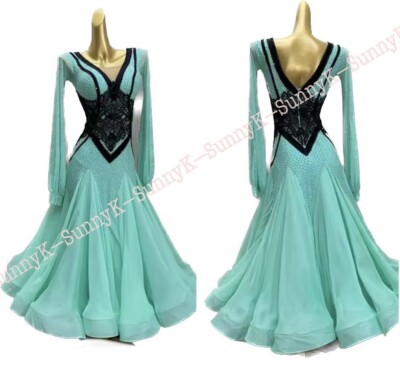 Tassel Latin Dance Dress Clothing Salsa Costume Ballroom Competition ...