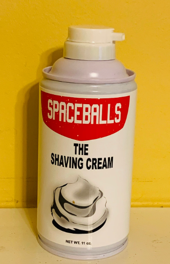 Spaceballs the custom prop - spaceballs shaving cream | eBay